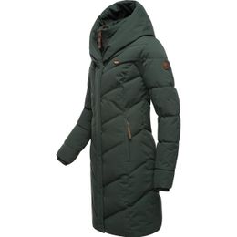 Ragwear Damen Steppmantel "Natalka", gr&uuml;n, Gr. XXL, Au&szlig;enmaterial: 100% Polyester. Innenfutter: 100% Polyester. Wattierung: 100% Polyester, M&auml;ntel,