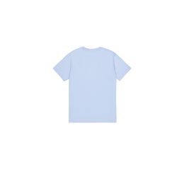 Herren T-Shirt "Basic T-Shirt SL", blau, Gr. S, Alpha Industries, Obermaterial: 100% Baumwolle, Shirts