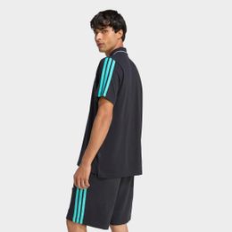 Herren Poloshirt "MER DNA POLO M", schwarz, Gr. XL, adidas Performance, Obermaterial: 100% Baumwolle, Shirts