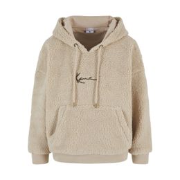 Karl Kani Herren Kapuzenpullover "Karl Kani KW213-074-1 Signature Teddy OS Hoodie"lightsand, Gr. S, mehrfarbig, 100% Polyester (Recycelt), Pullover