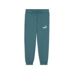 Puma M&auml;dchen Sporthose "ESS No. 1 Logo Fleece-Jogginghose Jungen"emerald ice gr&uuml;n, Gr. 122, unifarben, Obermaterial: 66% Baumwolle, 34% Polyester;