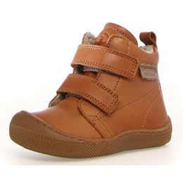 Naturino Baby Lauflernschuh "WIGGHI VL", Gr. 22, braun, Nappaleder, Schuhe, Barfu&szlig;schuh mit Warmfutter, Gr&ouml;&szlig;enschablone zum Download