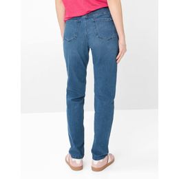 Brax Damen 5-Pocket-Jeans "Style CAROLA"stein, Gr. 19, Denim/Jeans, 96% Baumwolle, 4% Elasthan, Jeans