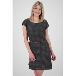 alife and kickin ALIFE & KICKIN Damen Blusenkleid "Damen MelloAK B Sommerkleid, Kleid", schwarz, Gr. XS, 95% Baumwolle, 5% Elasthan, Kleider