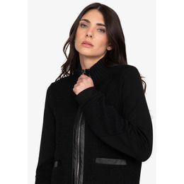 Damen Sweatshirt, schwarz, Gr. 44, Sportalm KITZB&Uuml;HEL, clean, unifarben, Sweatware, Obermaterial: 52% Modal, 42% Polyester, 6% Elasthan, Sweatshirts,