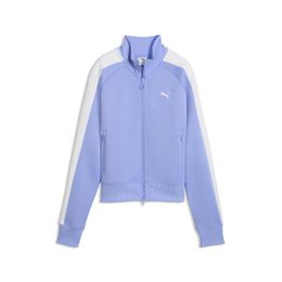 Trainingsjacke Puma "T7 ALWAYS ON Kurze Trainingsjacke Damen", Damen, Gr. L, intense lavender lila, Obermaterial: 67% Polyester, 33% Baumwolle. Taschenfutter: 100% Baumwolle. Rippe: 93% Polyester, 7% Elasthan, Jacken Trainingsjacke