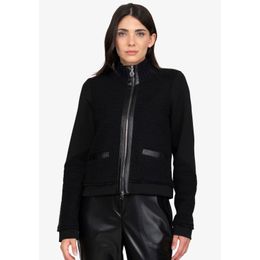 Damen Sweatshirt, schwarz, Gr. 44, Sportalm KITZB&Uuml;HEL, clean, unifarben, Sweatware, Obermaterial: 52% Modal, 42% Polyester, 6% Elasthan, Sweatshirts,