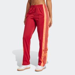 Damen Sporthose "ADIBREAK", rot, Gr. M, adidas originals, Obermaterial: 100% Polyester, Hosen, lockerer Schnitt, mit Seitentaschen, aus weichem