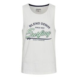 Blend Herren Longtop "Tanktop BHLingo", wei&szlig;, Gr. XXL, Obermaterial: 100% Baumwolle CO., Tops