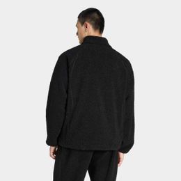 Herren Trainingsjacke "BORG FLEECE TEAMGEIST"schwarz, Gr. XXXL, adidas originals, Obermaterial: 100% Polyester, Jacken, Fleecejacke f&uuml;r Erwachsene,