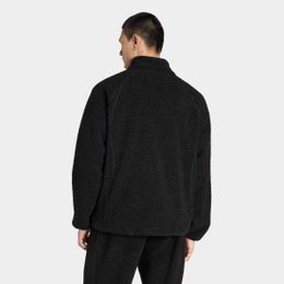 Herren Trainingsjacke "BORG FLEECE TEAMGEIST"schwarz, Gr. M, adidas originals, Obermaterial: 100% Polyester, Jacken, Fleecejacke f&uuml;r Erwachsene,