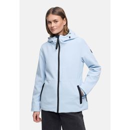 Marikoo Damen Outdoorjacke "Katzilein"soft blau, Gr. M, Obermaterial: 100% Polyester. Futter: 100% Polyester. Wattierung: 100% Polyester.
