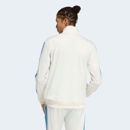 Herren Trainingsjacke "DAYREADY TRACK"sanftes wei&szlig;, Gr. M, adidas Sportswear, Obermaterial: 100% Polyester, Jacken