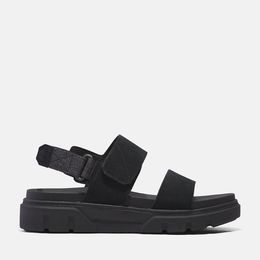 Timberland Damen Sandale "GREYFIELD SANDAL BACKSTRAP SANDAL", Gr. 40, schwarz, Leder, Schuhe
