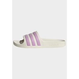 M&auml;dchen Badesandale "AQUA ADILETTE", adidas Sportswear, Gr. 28sanftes wei&szlig;, bliss lila, sanftes wei&szlig;, Synthetik, Schuhe, Badelatschen, f&uuml;r Kinder &