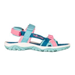 Trollkids M&auml;dchen Sandale "Kids Oslofjord Sandal", Gr. 37, blau, Synthetik, Textil, Schuhe