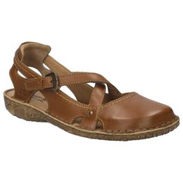 Josef Seibel Damen Sandale "Rosalie 13", Gr. 36, braun, Leder, Schuhe, Sommerschuh, Sandalette, Riemchensandale, im Used-Look