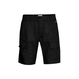 Blend Herren Shorts "Shorts BHWoven", schwarz, Gr. L, Obermaterial: 51% Leinen LI. 49% Baumwolle CO., Hosen