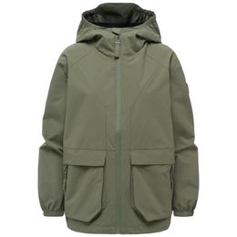 Navahoo Damen Outdoorjacke "Donnerwetter 14", gr&uuml;n, Gr. L, Obermaterial: 100% Nylon. Innenfutter: 62% Polyester, 33% Viskose, 5% Elasthan.