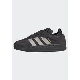 M&auml;dchen Sneaker "SAMBA XLG", adidas originals, Gr. 38utility schwarz, chalk pearl, utility schwarz, Leder, Schuhe, f&uuml;r Kinder & Jugendliche