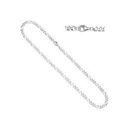 Jobo Damen Silberkette "Figarokette 5,3 mm", 50cm, Silber 925 (Sterlingsilber), silber, Silber 925 (Sterlingsilber), Halsketten, 925 Silber