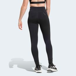 Damen Lauftights "RUN ESSENTIALS LEGGINGS IN VOLLER L&Auml;NGE", schwarz, Gr. XS, adidas Performance, Obermaterial: 85% Polyester, 15% Elasthan, Hosen