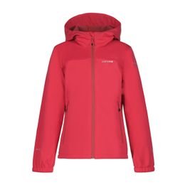 Icepeak M&auml;dchen Softshelljacke "KULM JR", lila, Gr. 176, Softshell, Obermaterial: 100% Polyester, Jacken, f&uuml;r Kinder und Jugendliche, mit Kapuze, mit