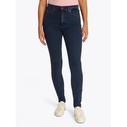 Tommy Jeans Damen Skinny-fit-Jeans "Sylvia High Rise Skinny", blau, Gr. 26, Denim/Jeans, Obermaterial: 88% Baumwolle, 10% sonstige Fasern, 2%