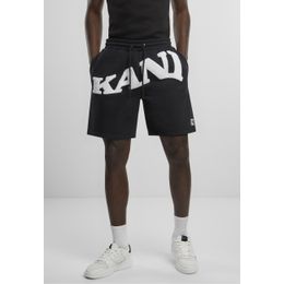 Karl Kani Herren Shorts "Karl Kani Herren KK Wavy Retro Sweatpants", schwarz, Gr. M, 80% Baumwolle, 20% Polyester, Hosen