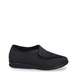 Josef Seibel Herren Hausschuh "Belfort 85 W, schwarz", Gr. 41, schwarz, Obermaterial: 100% Rindsleder Leather cow., Schuhe