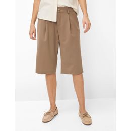 Brax Damen Chinohose "Style MILLA B"hellbraun, Gr. 36, Web, 53% Polyester, 43% Schurwolle, 4% Elasthan, Hosen