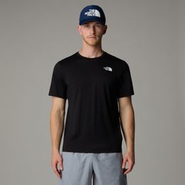 The North Face Herren Funktionsshirt "M 24/7 S/S TEE REG", schwarz, Gr. XL, unifarben, Jersey, Obermaterial: 100% Polyester, Shirts, atmungsaktives