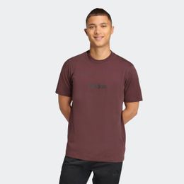 Herren T-Shirt "M LIN SJ T", schwarz, Gr. S, adidas Sportswear, Obermaterial: 100% Baumwolle, Shirts, &uuml;berschnittene Schultern, Kurzarmdesign, aus