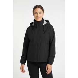Icepeak Damen Softshelljacke "ADRIAM", schwarz, Gr. 40, Obermaterial: 100% Polyester, Jacken, wasserabweisendes Obermaterial, mit 8000 mm