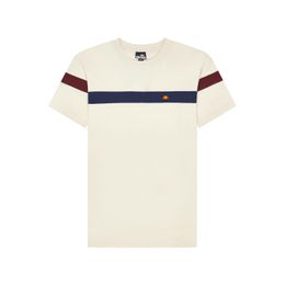 Ellesse Herren T-Shirt "CASERIO TEE", beige, Gr. S, bedruckt, unifarben, Single Jersey, Obermaterial: 100% Baumwolle, Shirts, f&uuml;r sportliche