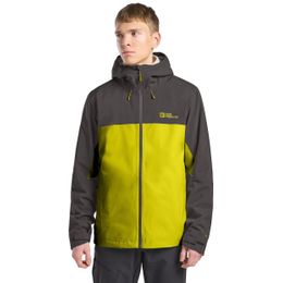 Jack Wolfskin Herren Funktionsjacke "WEILTAL 2L JKT M", gr&uuml;n, Gr. M, Oberstoff: 100% POLYESTER; Kontrastmaterial 1: 100% POLYESTER; Futter 1: 100%