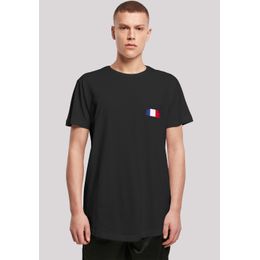 F4NT4STIC Herren T-Shirt "France Frankreich Flagge Fahne", schwarz, Gr. XS, Obermaterial: 100% Baumwolle, Shirts, Print