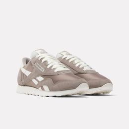 Reebok CLASSIC Damen Sneaker "CLASSIC NYLON", Gr. 38gritty grau, gritty grau, chalk, Leder, Synthetik, Textil, Schuhe