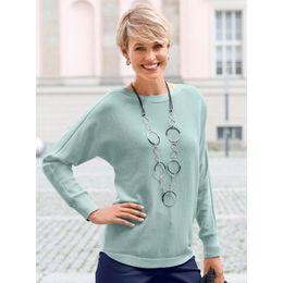Casual Looks Damen Strickpullover "Pullover", gr&uuml;n, Gr. 38, unifarben, 50% Baumwolle, 50% Polyacryl, Pullover