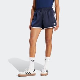 Damen Shorts "ADICOLOR 3-STREIFEN SPRINTER", XXL, N-Gr, blau, adidas originals, Obermaterial: 97% Polyester, 3% Elasthan, Hosen, lockere Passform,