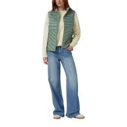 s.Oliver Damen Steppweste, gr&uuml;n, Gr. 36, Steppware, Obermaterial: 100% Polyester, Westen, mit Stehkragen