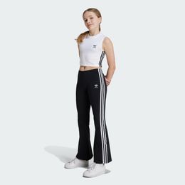 adidas originals Leggings 'Adicolor' M&auml;dchen Gr&ouml;&szlig;e 164 schwarz / wei&szlig;