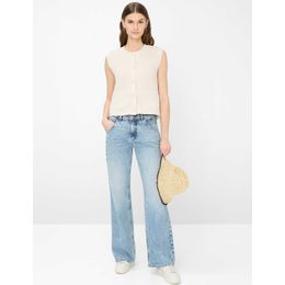 Brax Damen 5-Pocket-Jeans "Style MAINE", blau, Gr. 46, Denim/Jeans, 92% Baumwolle, 8% Elastomultiester, Jeans