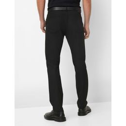 Brax Herren 5-Pocket-Hose "Style CHUCK", schwarz, Gr. 33, Web, 67% Polyester, 29% Viskose, 4% Elasthan, Hosen