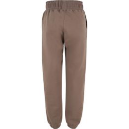 Karl Kani Damen Jogginghose "Karl Kani Karl Kani Small Signature Essential OS Sweatpants"taupe, Gr. XXS, unifarben, 100% Baumwolle, Hosen