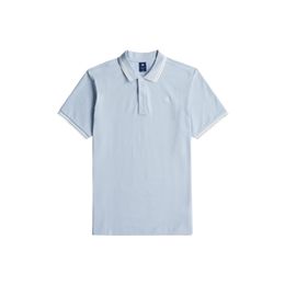 G-Star Raw G-STAR Herren Poloshirt "Poloshirt Dunda Slim Stripe Polo", blau, Gr. XL, Obermaterial: 95% Baumwolle CO(Bio). 5% Elasthan EL., Shirts