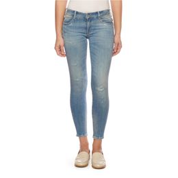 Damen Bequeme Jeans "JEAN FEMME PULP HIGH HOUP", blau, Gr. 24, Le Temps Des Cerises, 100% Baumwolle, Jeans, mit praktischen Taschen