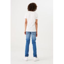 Garcia Jungen Slim-fit-Jeans "Tavio", blau, Gr. 176, Denim/Jeans, Obermaterial: 99% Baumwolle, 1% Elasthan, Jeans, for BOYS
