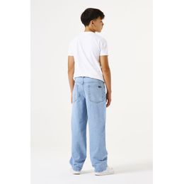 Garcia Jungen Straight-Jeans "JAYSEN", blau, Gr. 128, unifarben, Denim/Jeans, Obermaterial: 100% Baumwolle, Jeans, im Five-Pocket Style, for Boys