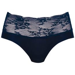 Damen Taillenslip "Essential Lace", ANITA SINCE 1886, Gr. L, blau, Obermaterial: 63% Polyamid, 28% Elasthan, 9% Baumwolle, unifarben, Unterhosen,